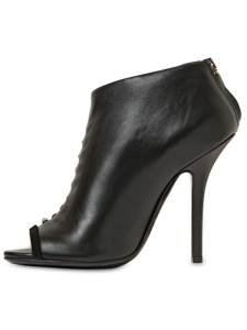 GREY MER 110MM LEATHER JEWELED OPEN TOE SANDALS – Shoes Post