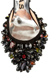 ROCHAS Embellished Suede Pumps – Shoes Post