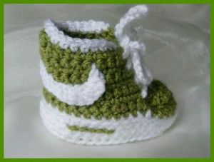 Nike DIY Crochet Baby Booties – Shoes Post
