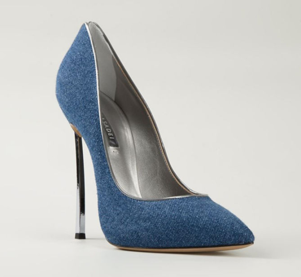 CASADEI Denim Pump Shoes – Shoes Post