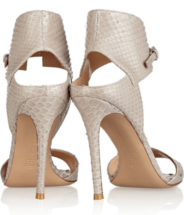 GIANVITO ROSSI Python Sandals – Shoes Post