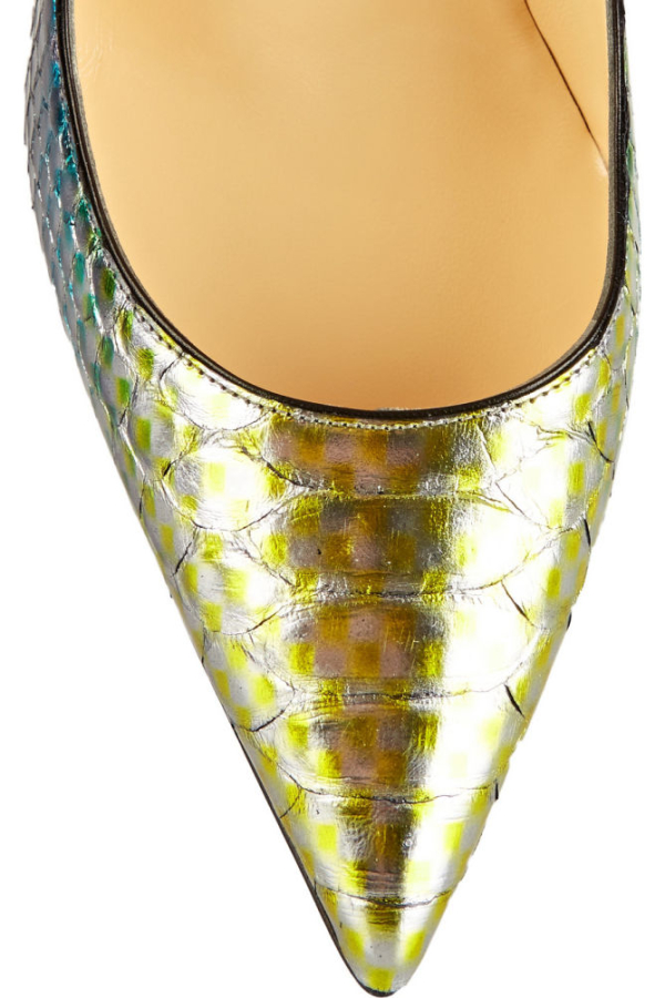 CHRISTIAN LOUBOUTIN So Kate 120 Python Pumps – Shoes Post