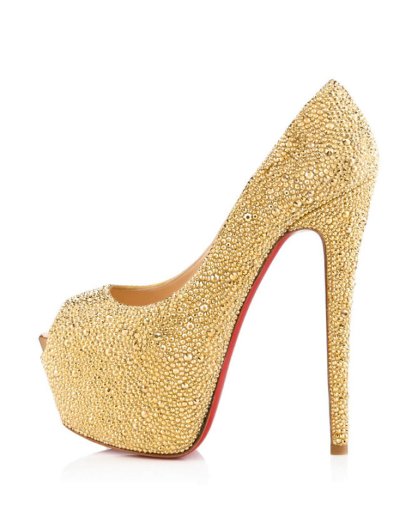 Christian Louboutin Highness Strass 160 mm – Shoes Post
