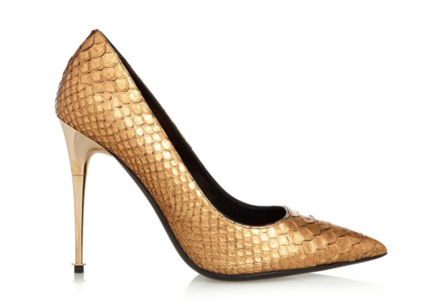 TOM FORD Metallic Python Pumps – Shoes Post
