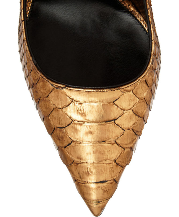TOM FORD Metallic Python Pumps – Shoes Post