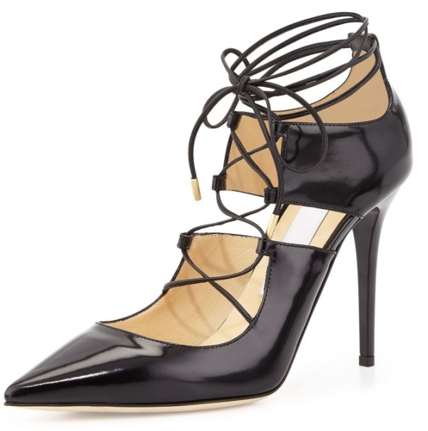 57-Year-Old Sharon Stone Poses Naked in Fancy Lace-Up Heels – Shoes Post