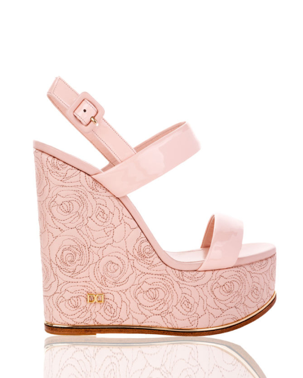 DUKAS Wedge Roses – Shoes Post