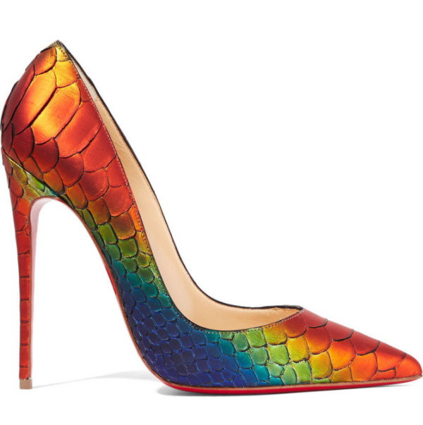 CHRISTIAN LOUBOUTIN So Kate 120 python pumps – Shoes Post