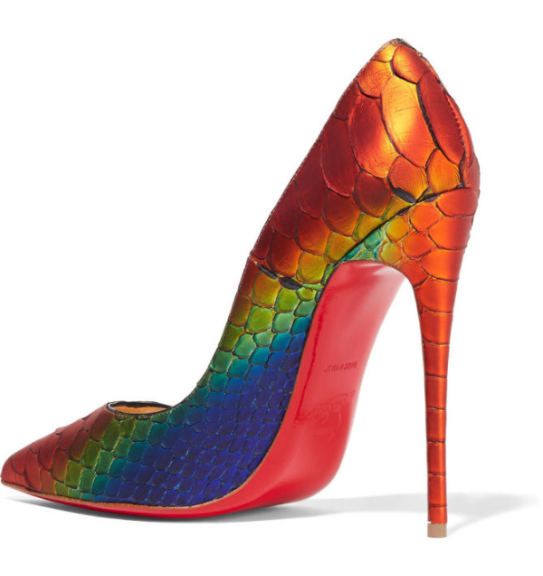 CHRISTIAN LOUBOUTIN So Kate 120 python pumps – Shoes Post