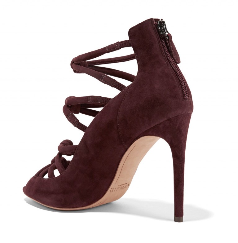 ALEXANDRE BIRMAN Knot suede sandals – Shoes Post