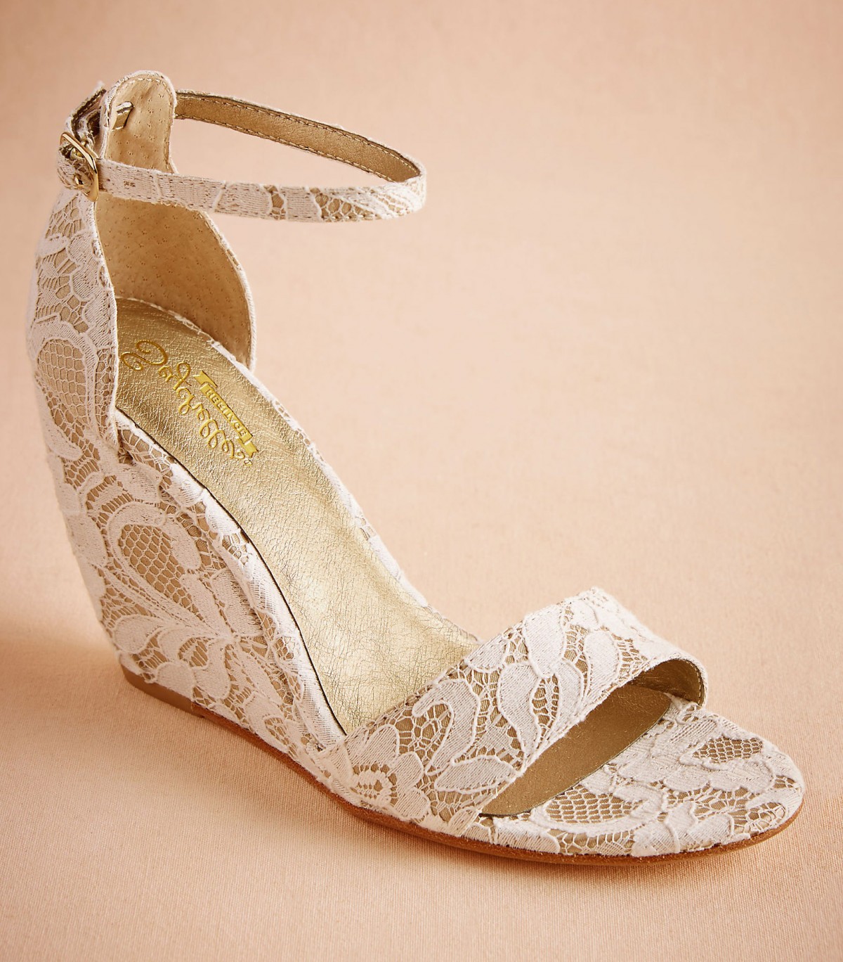 BHLDN Phoebe Lace Wedges – Shoes Post