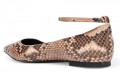 TOM FORD Python point-toe flats – Shoes Post