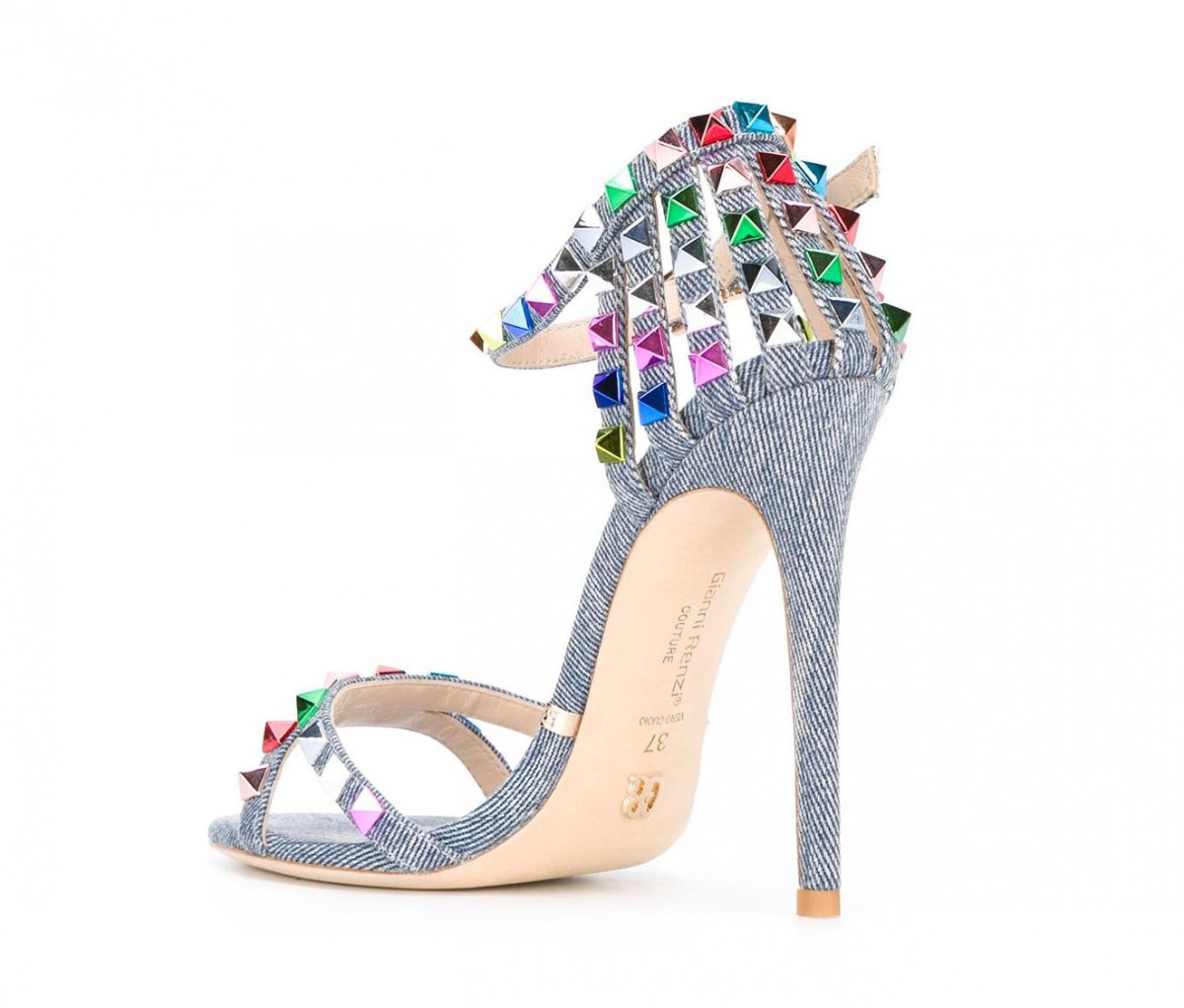 GIANNI RENZI open toe stiletto sandals – Shoes Post