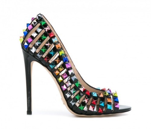 GIANNI RENZI studded detail pumps – Shoes Post