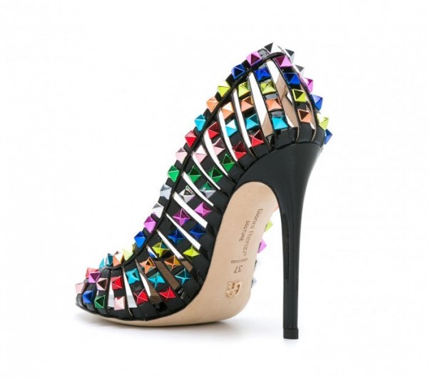 GIANNI RENZI studded detail pumps – Shoes Post