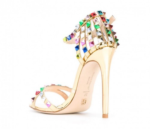 GIANNI RENZI open toe stiletto sandals – Shoes Post