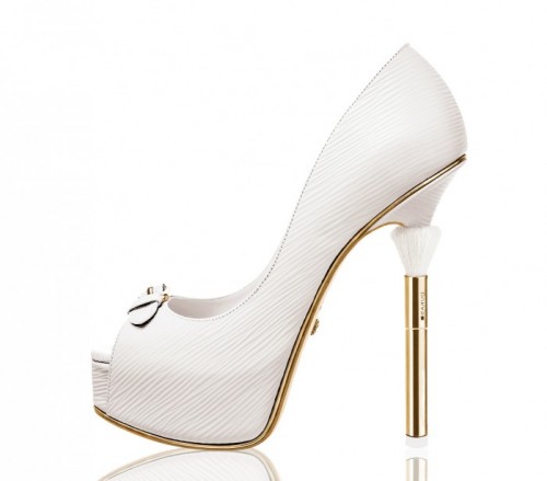 DUKAS Blush Buckle White – Shoes Post