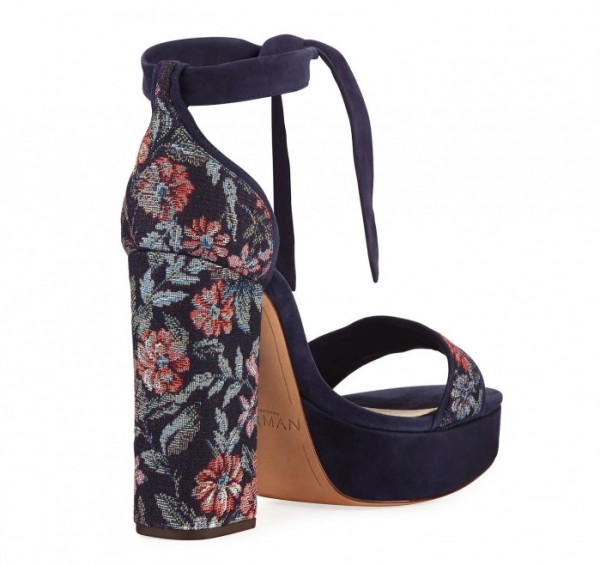 Alexandre Birman Celine Fabric 120mm Platform Sandal – Shoes Post