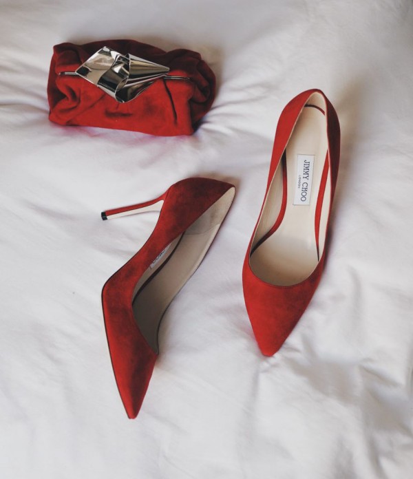 JIMMY CHOO Romy 100 suede pumps – Shoes Post