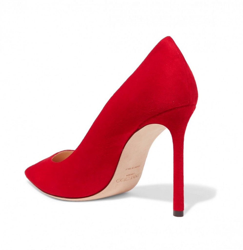 JIMMY CHOO Romy 100 suede pumps – Shoes Post